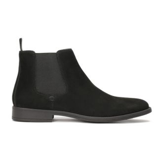 Kazar Schwarze Nubukleder Chelsea-Stiefel - - Shoes - Herren - Schwarzk - 44 EU