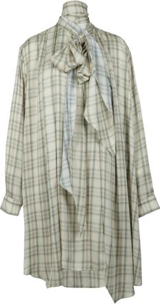 Acne Studios Femme, Robes, Multicolore, Taille: 38 FR Check Tunic Dress