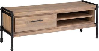 Atmosphera Atmosphera - Meuble tv industriel métal et bois Siam