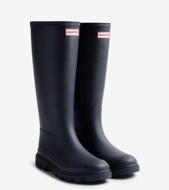 Hunter bottes de pluie hautes unisexes Downpour bleu marine