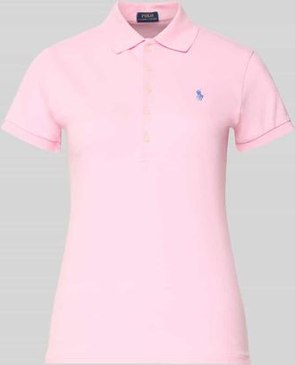 Polo Ralph Lauren Slim Fit Poloshirt aus Baumwoll-Mix