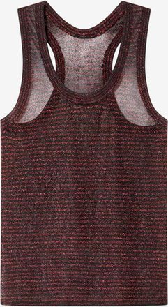 Isabel Marant D&eacute;bardeur Cevara - Femme - Noir-rouge - Taille34 - Isabel Marant