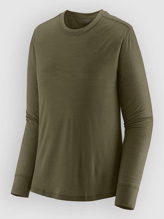 Patagonia Cap Cool Merino Blend Lycra &agrave; longues manches vert
