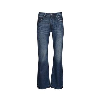 Purple Jean d&eacute;lav&eacute; bootcut en coton