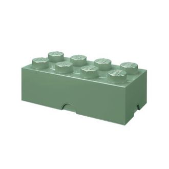 Room Copenhagen LEGO 40041747 Brique de Rangement 8 Plots, Plastique, Vert, 50 x 25 x 18 cm 40041747