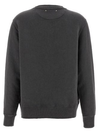 Golden Goose Womens Gray Cotton Sweatshirt Clothing