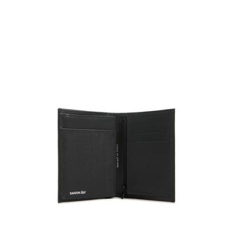 Saison 1865 Lederbrieftasche - Schwarz
