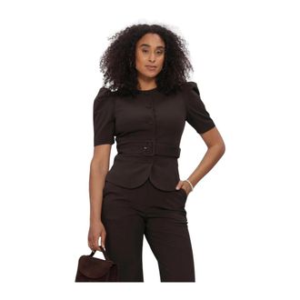 Ibana Tonia Blazer - - Blouses & Shirts - Damen - Braun - S