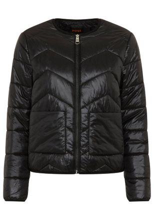 HUGO BOSS Steppjacke Palatti Premium Damenmode mit Chevron-Steppung