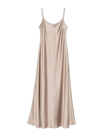 D.exterior Robe Au Genou - Gris