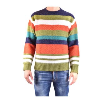 Dsquared2 Rundhals-Strickware - - Knitwear - Herren - Mehrfarbig - M
