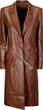 DESA 1972 Ledermantel - Braun