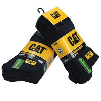 CAT Caterpillar CAT Herren Businesssocken,MEGA-Farb- und Mengenauswahl wahlweise 5|10|15|20 Paar, in 39-42/43-46/47-50 in Schwarz und/oder Bunt-Mix, Socke