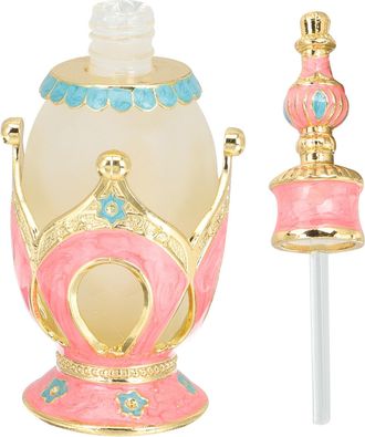 Angoily Aroma Diffuser Flasche Nachfüllbare Glasflasche für Ätherische Öle Parfüm Flakon mit Einzigartigem Design als Dekorative Duftflasche für Tisch und Ges