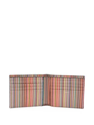 Paul Smith Leather Bifold Wallet - Black