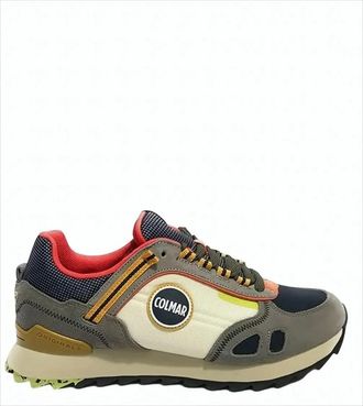 Colmar Low-Top Sneaker - Textured Nylon And Suede Sneakers - Gr. 40 (EU) - in Beige - f&uuml;r Damen