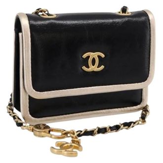 Chanel Pre-owned Mini Pouch - Femme - Pre-owned - Noir - Taille: ONE Size