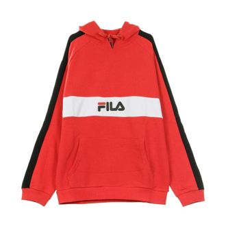 Fila Leichtes Kapuzensweatshirt - - Sweatshirts & Hoodies - Herren - Rot - XS