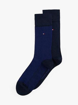 Tommy Hilfiger Lot de 2 paires de chaussettes à motif caviar