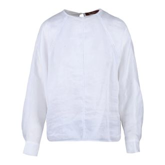 Max Mara Damen, Blusen & Hemden, Wei&szlig;, 2XSGr&ouml;&szlig;e