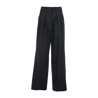 Pantaloni Torino Damen, Hosen, Schwarzk, MGr&ouml;&szlig;e