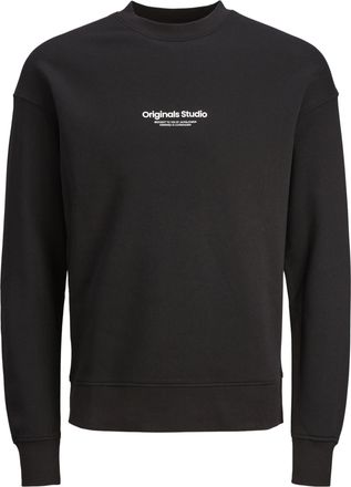 Jack & Jones Herren Jorvesterbro Sweat Crew Neck Noos 12241694,Schwarz,XXL