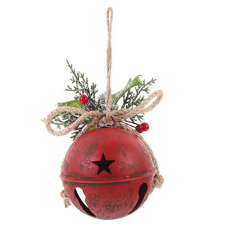 BESPORTBLE Weihnachtsglocken Anh&auml;nger aus Eisen f&uuml;r Tannenbaumdeko mit Beeren-Elementen DIY-weihnachtsschmuck zum Selbermachen als Dekoration f&uuml;r Decke oder Fens