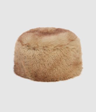 Apparis Chapeau Margot Pillbox Blonde Mink