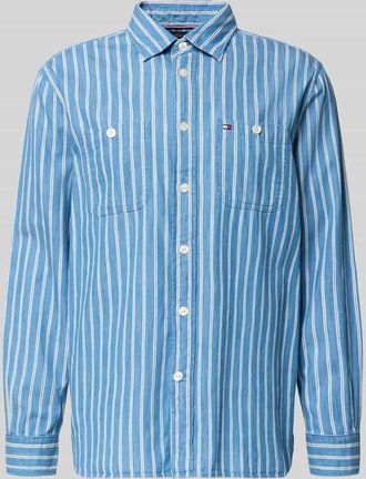 Tommy Hilfiger Regular Fit Freizeithemd aus reiner Baumwolle Modell CHAMBRAY