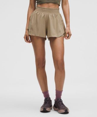 lululemon Short de course Shake It Out taille haute pour Femmes - 6 cm - Taille 2XS