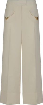 Valentino Damen, Hosen, Beige, MGr&ouml;&szlig;e