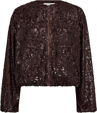 Co'Couture Damen, Jacken, Braun, LGr&ouml;&szlig;e