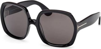 Tom Ford Saffron Sonnenbrille - - Accessories - unisex - Schwarzk - 60 MM