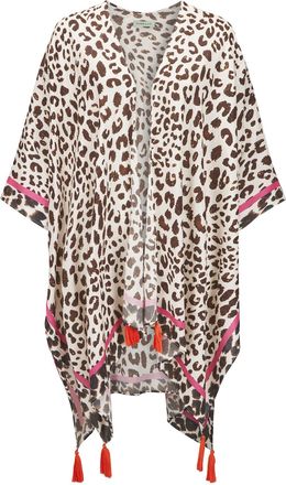 Codello Poncho mit klassischem Leo-Muster
