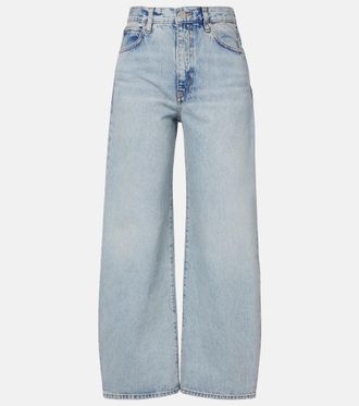 Frame Denim Jean barrel The Bow Crop