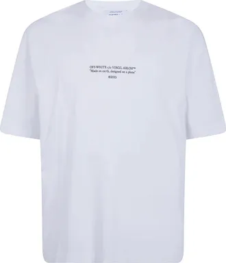 Off-white Homme, Tops, Blanc, Taille: L T-Chemises