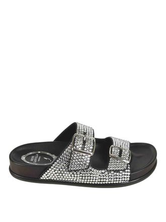 Rene Caovilla Sandales - Noir