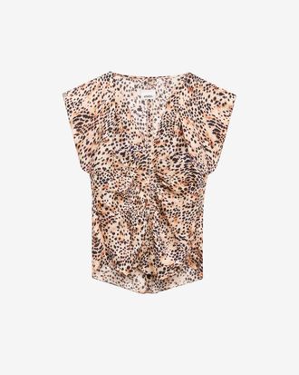 Isabel Marant Top Lonea - Femme - Naturel - Taille 34 - Isabel Marant