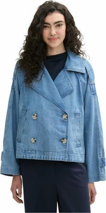 Tom Tailor Damen, Jacken, Blau, MGr&ouml;&szlig;e