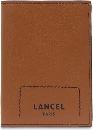 Lancel 9cc Portemonnaie mit Klappe - Braun