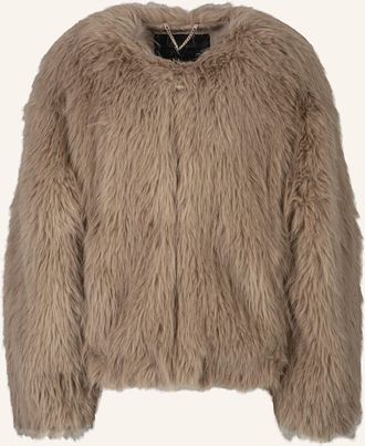 19V69 19V69 Italia Pl&uuml;schjacke Alegra Street beige