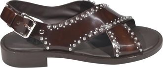 Churchs Femme, Chaussures, Brun, Taille: 38 EU Sandales Plates