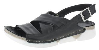 Andrea Conti Damen Sandalette Sandale, schwarz, 37 EU