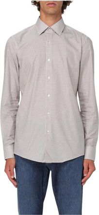 HUGO BOSS Homme, Chemises, Beige, Taille: M Chemise Slim Fit Polyvalente