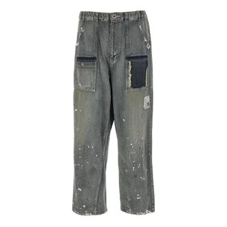 Miharayasuhiro Mihara Yasuhiro, Herren, Jeans, Blau, LGr&ouml;&szlig;e
