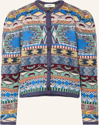 BA&SH Ba&Sh Strickjacke Maja Mit Glitzergarn beige