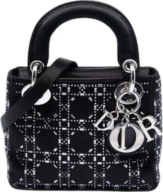 Dior Pre-owned Lady Dior - Femme - Pre-owned - Noir - Taille: ONE Size