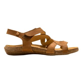 El Naturalista Damen Sandaletten Wakataua, Frauen Sandalen,offene,Schuhe,Strandschuhe,Sommersandalen,bequem,flach,Womens,Woman,Wood,42 EU / 8.5 UK