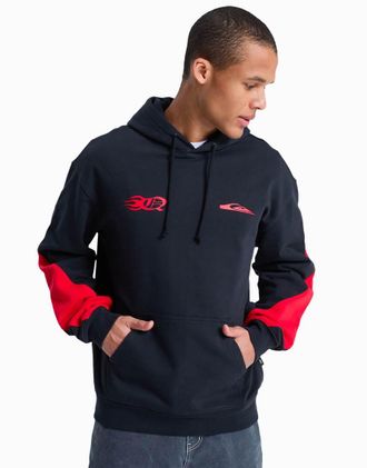 Quiksilver Mercury Trident - Kapuzenpullover in Schwarz