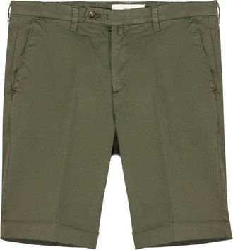BRIGLIA 1949 Homme, Shorts, Vert, Taille: L Bermuda Shorts